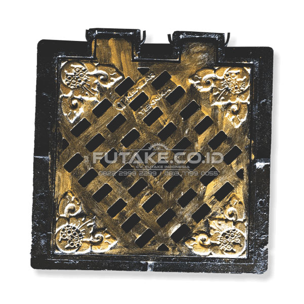 Grill Cover Motif Bunga Kota Surabaya - FUTAKEDRAIN