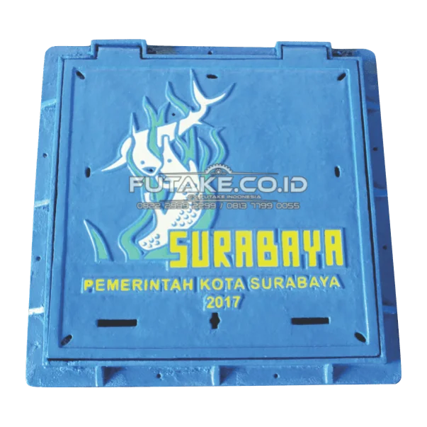 Manhole Cover Pemerintah Kota Surabaya 2017 - FUTAKEDRAIN